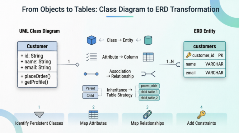 From Objects to Database Tables: A Complete Guide to Transforming UML ...
